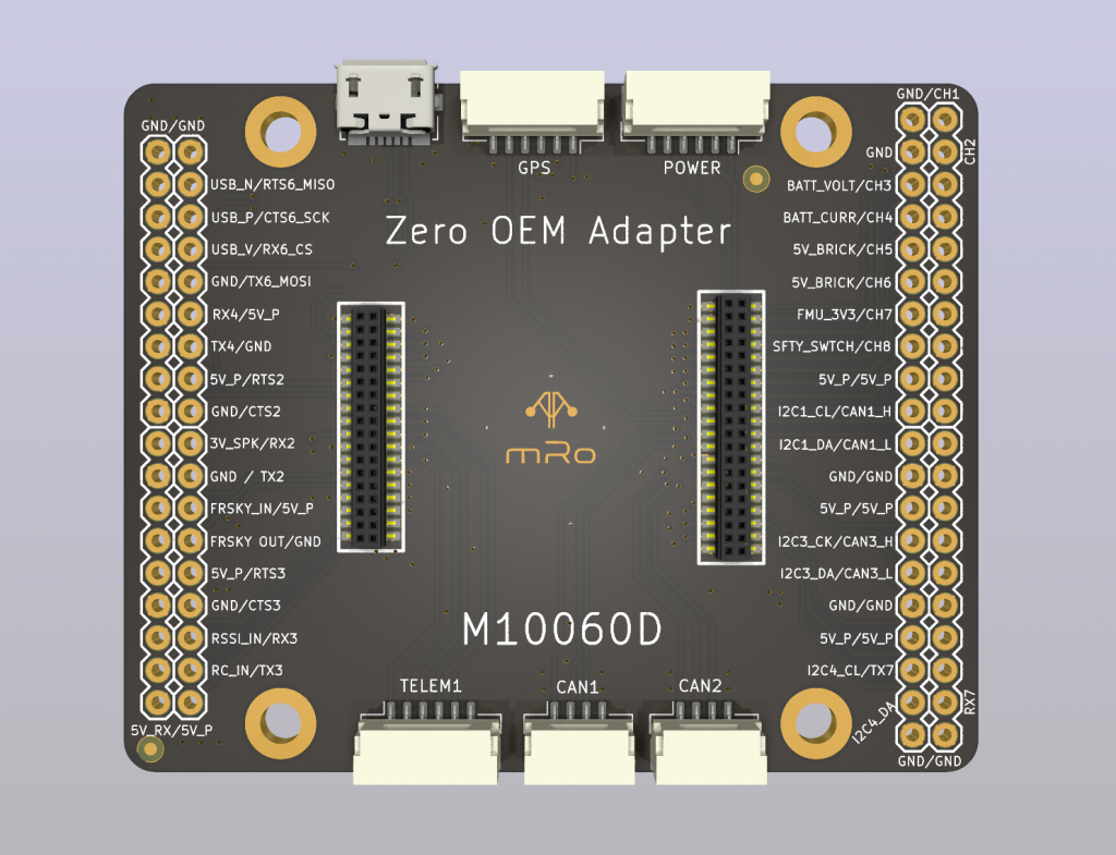mRo Control Zero OEM H7 – mRobotics